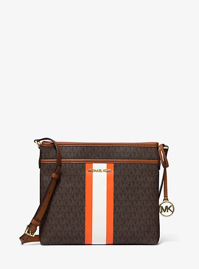 Michael kors bedford crossbody orange store